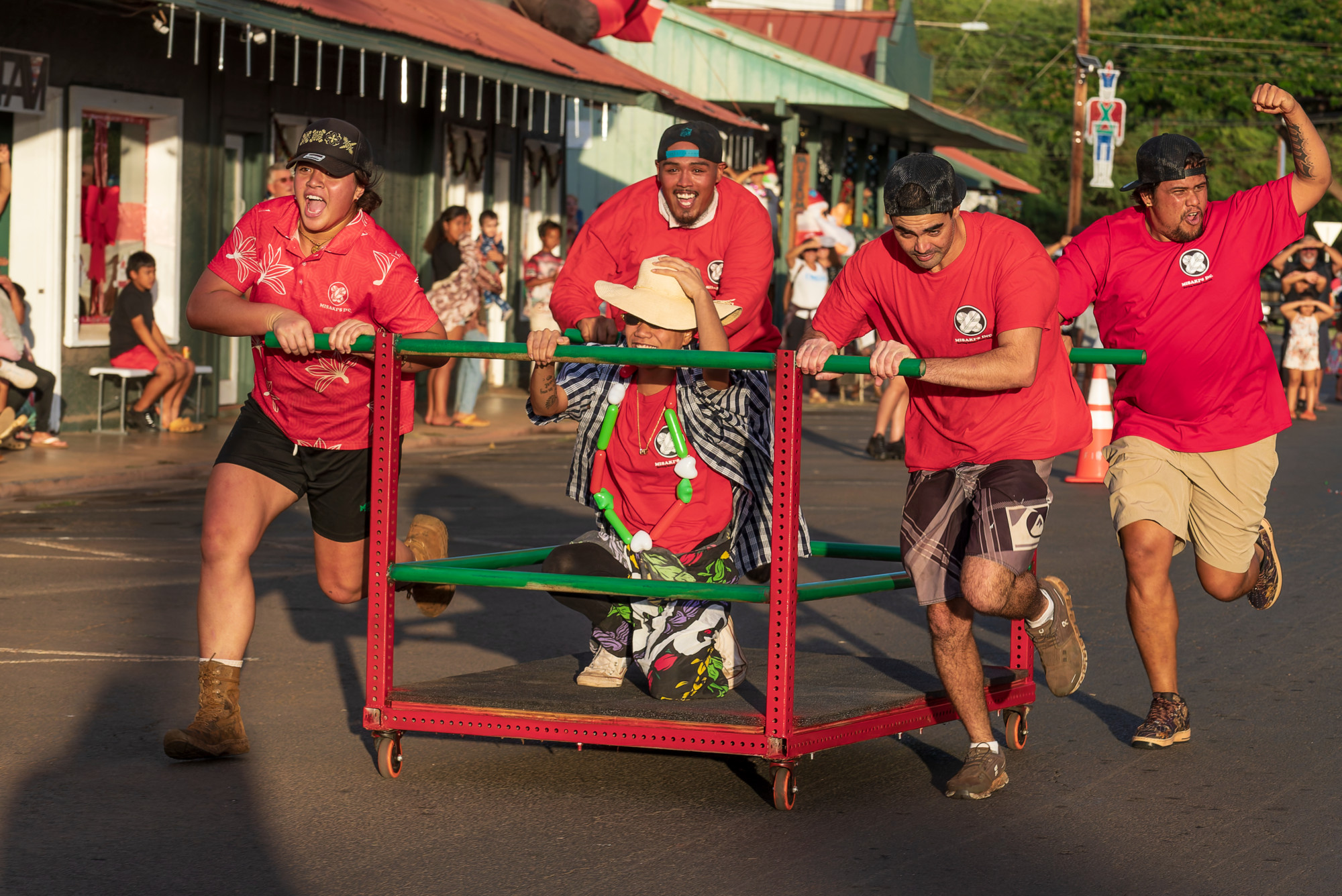 Misaki’s Wins Bed Race in Kaunakakai | The Molokai Dispatch